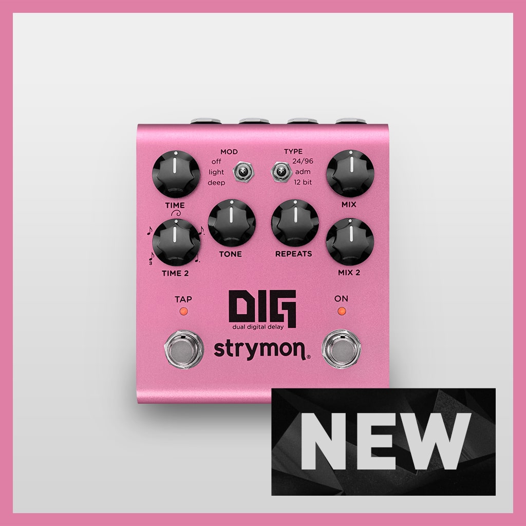 DIG - Dual Digital Delay Pedal - Strymon
