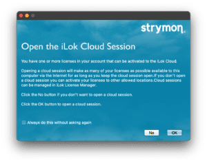 Plugin Activation - Strymon