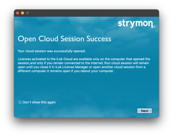 Plugin Activation - Strymon