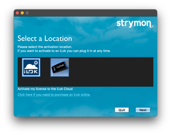 Plugin Activation - Strymon
