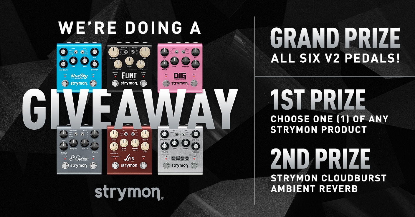 Spring Giveaway Contest Winners! - Strymon